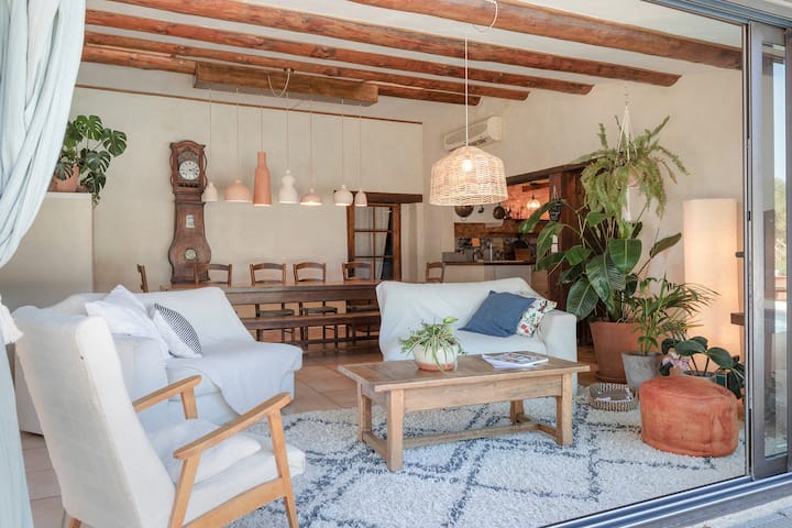 Mas Provençal Avec Piscine - Vue Panoramique - Bourg-Saint-Andéol