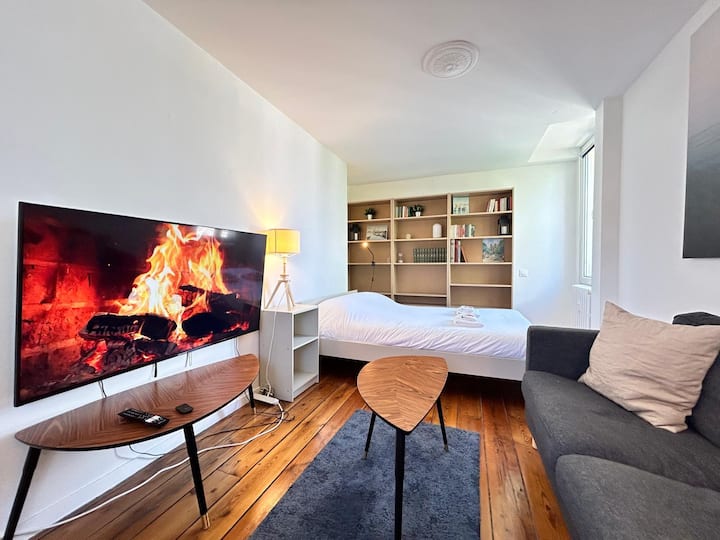 Le Thiers T3 En Duplex, 150m Cathédrale Au Centre - Reims