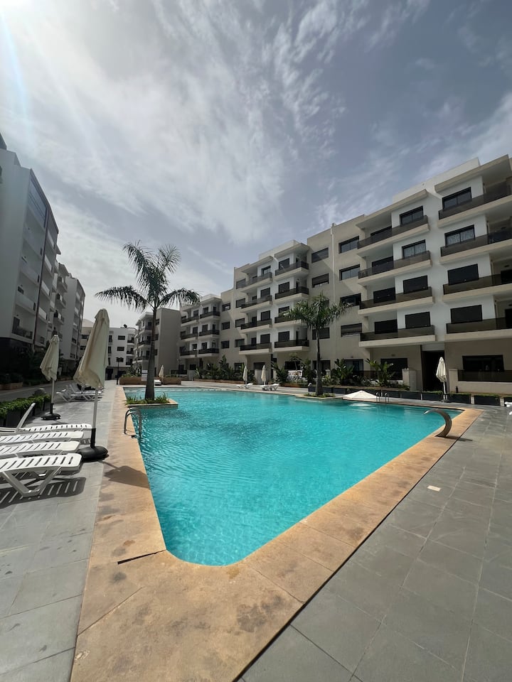 Appartement à 1min De La Plage - Centre Mohammadia - Mohammédia
