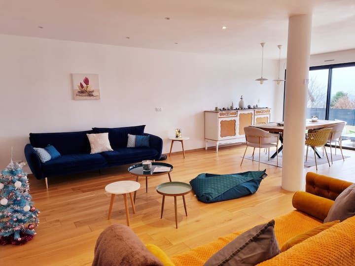 Grande Maison Plein Sud Avec Jardin & Terrasse - Val-d'Oise