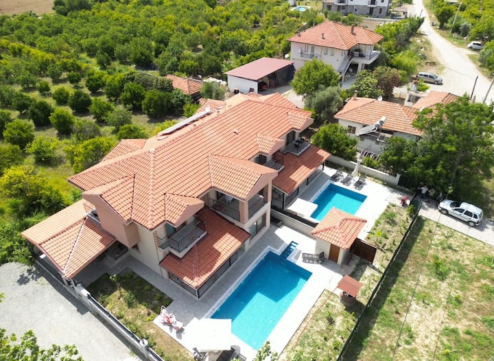 0013 - Ferah, Sakin Havuzlu Villa. - Ortaca