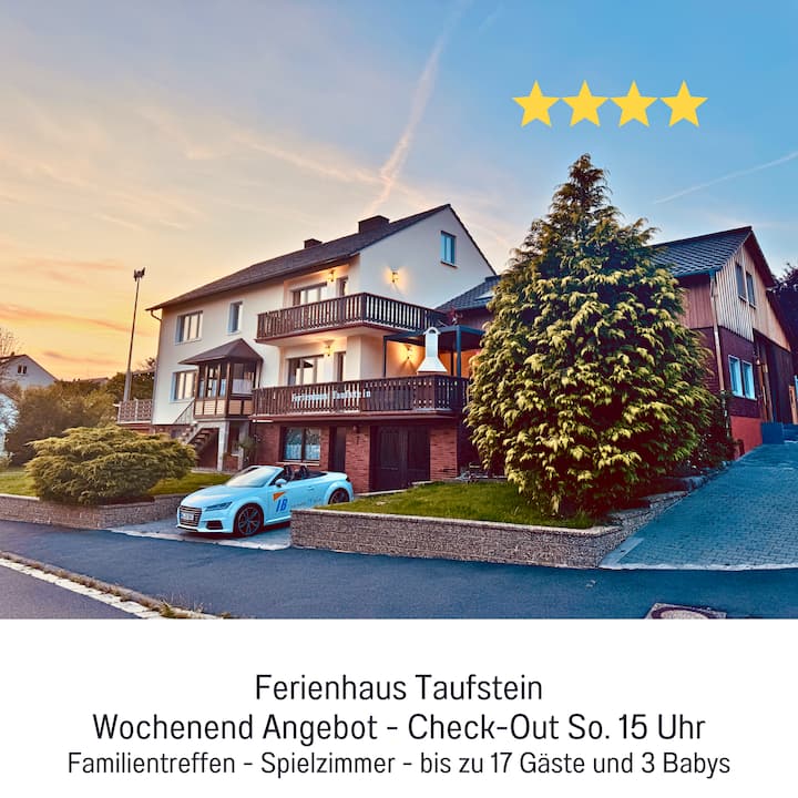 Familientreffen - Spielzimmer - Spielplatz Garten - Hessen