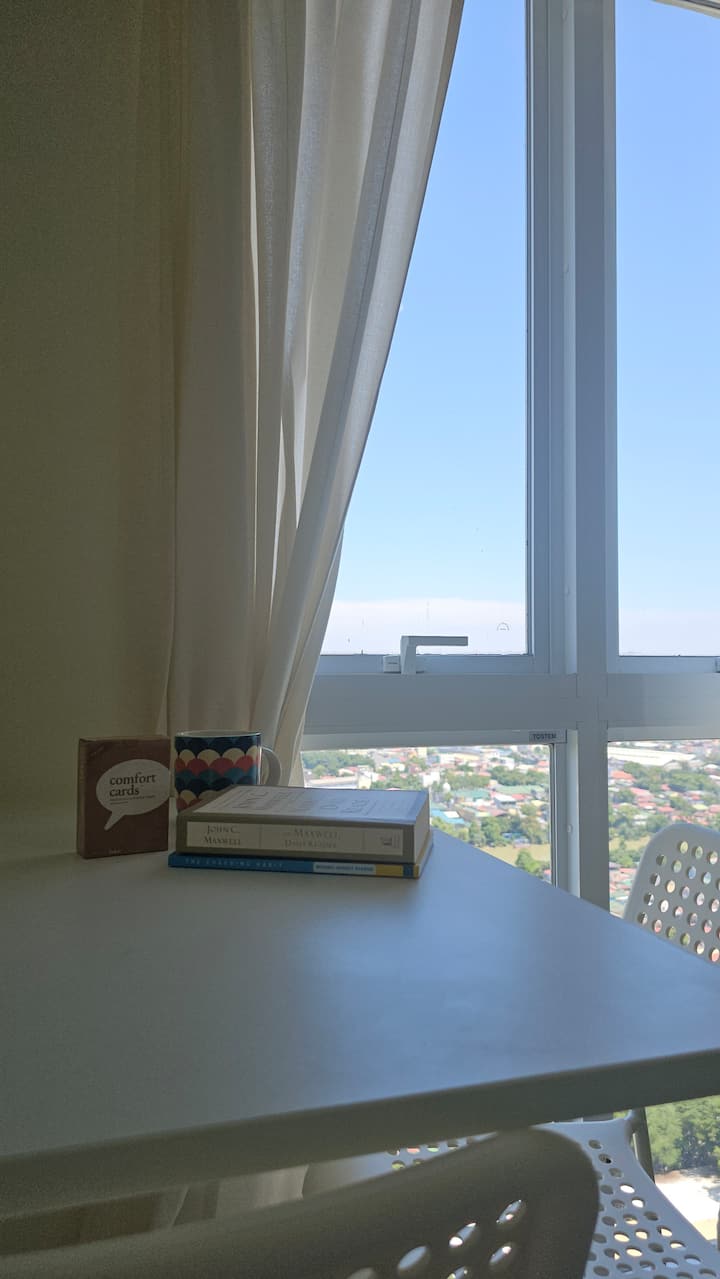 City Skyline Retreat: Quiet/relaxing/wfh-friendly - Ortigas Center