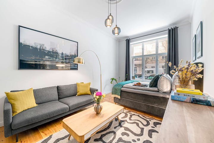 The Ucker, 2br, Group & Family Flat, 2–4 Guests - Berlin