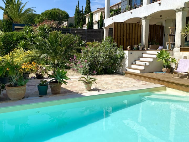 Loft Terrasse Piscine Cote Bleue, 3km De La Mer - Ensuès-la-Redonne