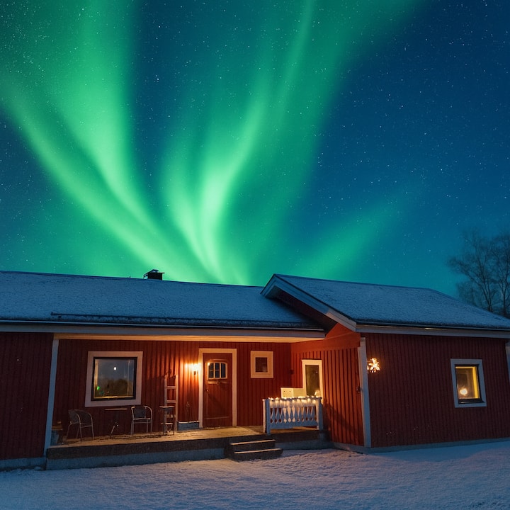 Cozy Cabin Near The River - Norrbottens län