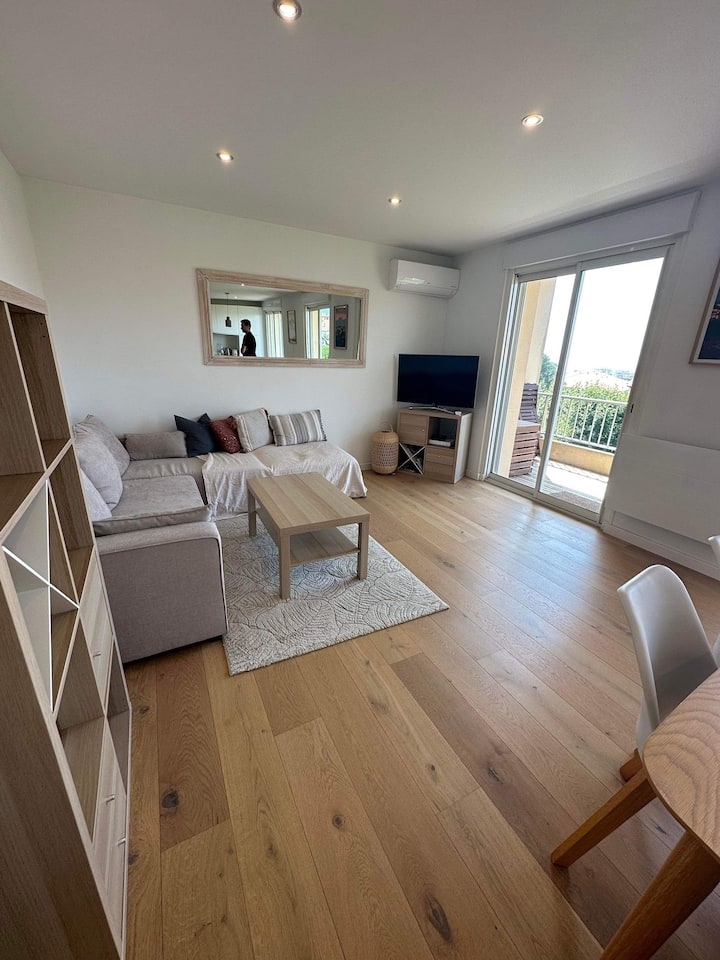 Superbe Appart 3 Chambres Océan Montagnes + Garage - Biarritz