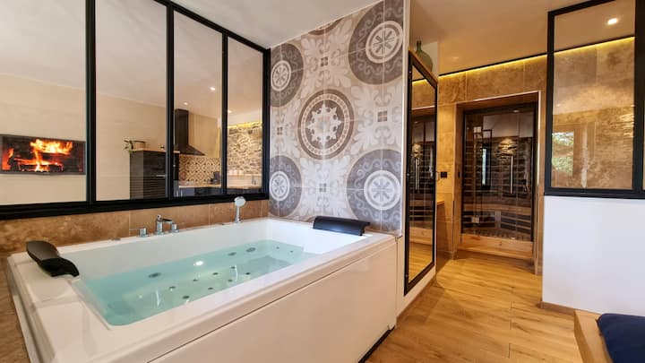 Le Relais De Diligence Loft Balnéo & Sauna - Département Aude