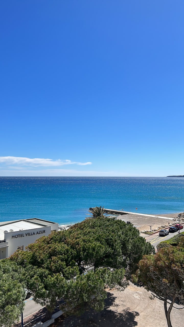 Studio Face à La Mer Au Pied De La Plage - Plage des Bouches du Loup