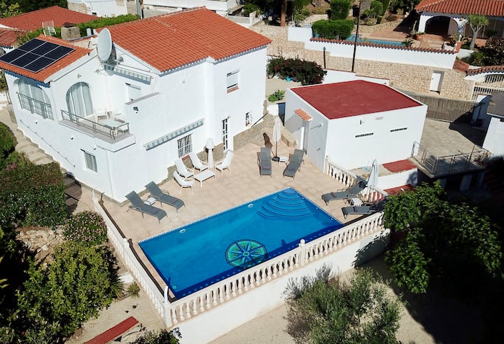 Villa Savina Vue Mer Et Vallée Piscine Privée - Benissa