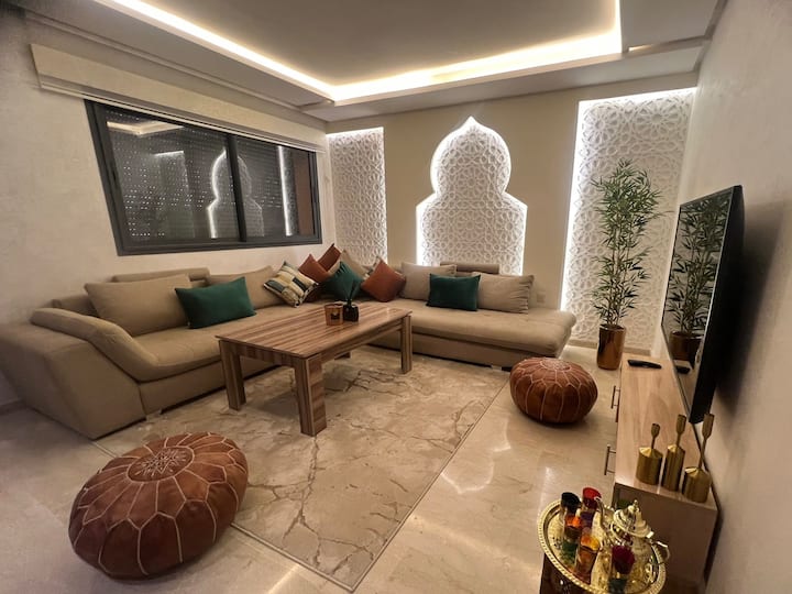 Appart De Standing Au Style Marocain Avec Piscine - Marrakech