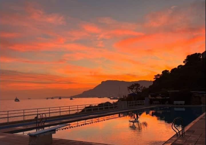 Studio Grand Hôtel à La Pointe Du Cap-martin - Roquebrune-Cap-Martin