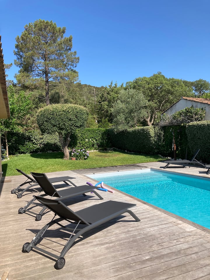 Maison Familiale, Piscine Privée Et Plages à 5mins - Santa Giulia