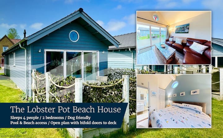 The Lobster Pot Beach House -Pool And Beach Access - Filey