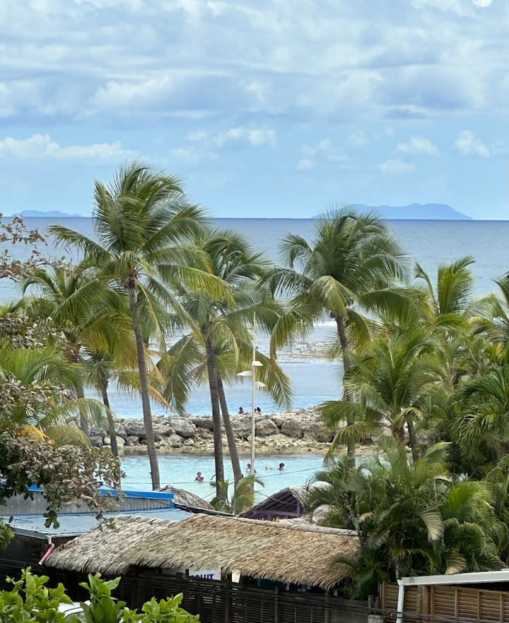 Appartement Alizé Vue  Mer Plage Luxe Pro - Plage de la Caravelle - Sainte-Anne