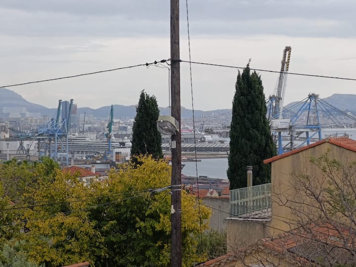 Grande Vue Sur Mer Et Jardin D'été - Marseille