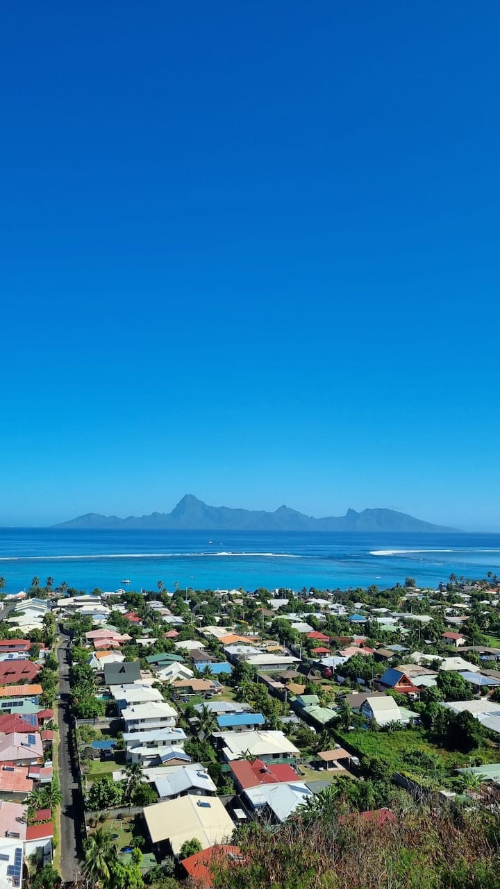 F2 Meublé Avec Vue Imprenable - Tahiti