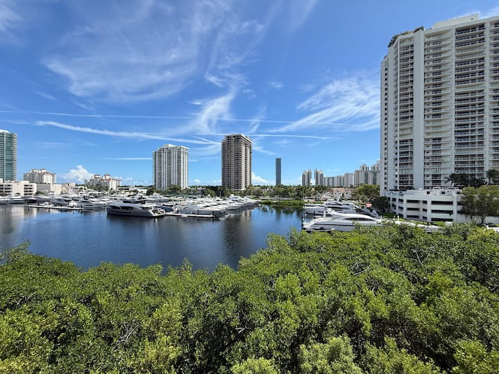 Spacious With Best Marina View. Free Parking/wifi - Aventura, FL