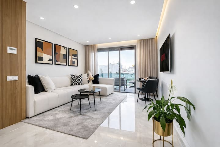 Terrasse Panoramique 2ch | Racine Triangle D'or - Casablanca