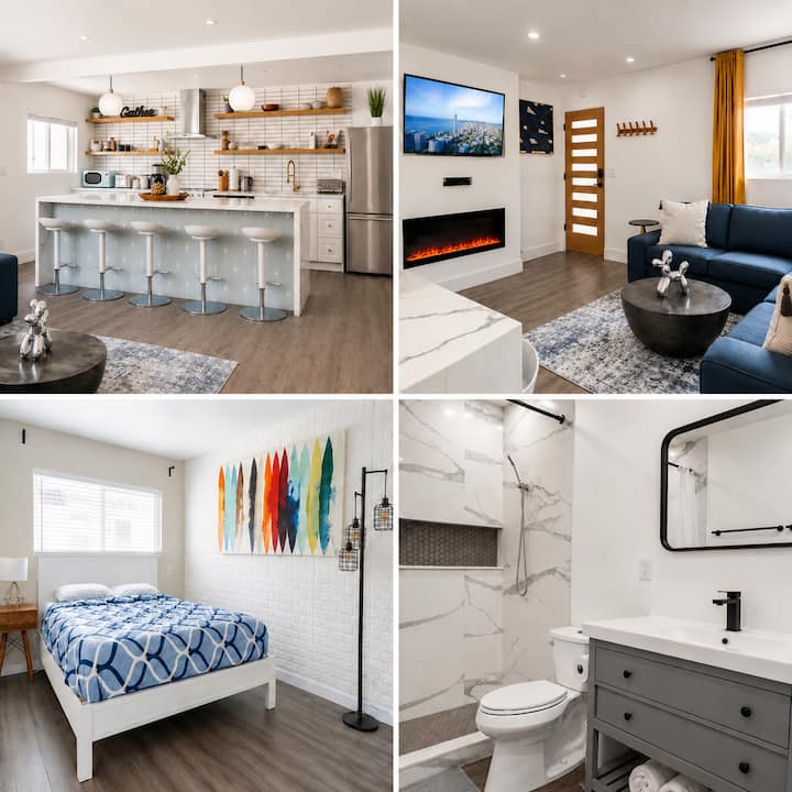 Modern Pacific Beach Apt, Walk To The Bay. - San Diego County, CA