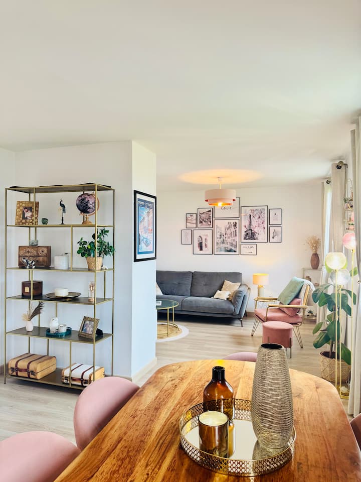 Grand Appartement Cosy • Rer à Pied Paris 15min - Saint-Gratien