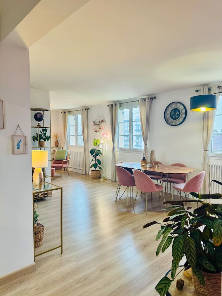 Grand Appartement Cosy • Rer à Pied Paris 15min - Saint-Gratien