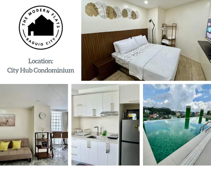 Modern Baguio Getaway|cityhub Condominium W/pool - Baguio