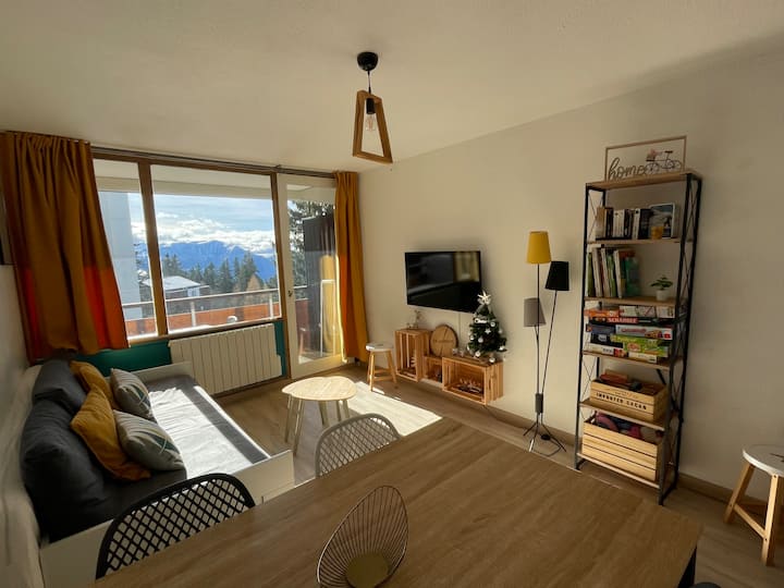 Appartement Cosy 100m Des Pistes Vue Montagnes - 尚魯斯