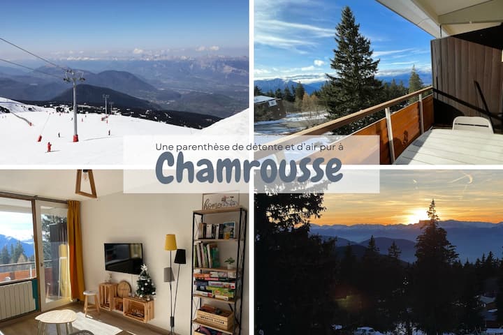 Appartement Cosy 100m Des Pistes Vue Montagnes - Chamrousse