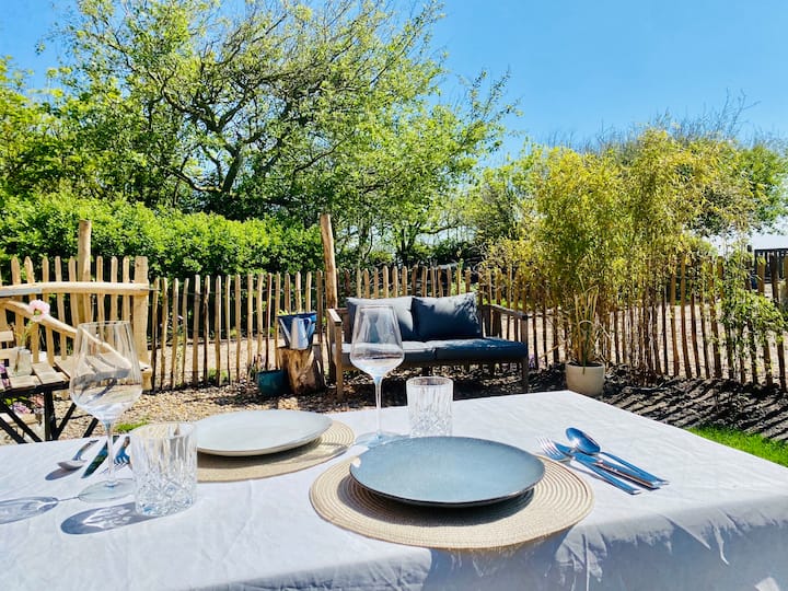 Unique Tiny Surf House At Farm & Walk To Beach - Westkapelle