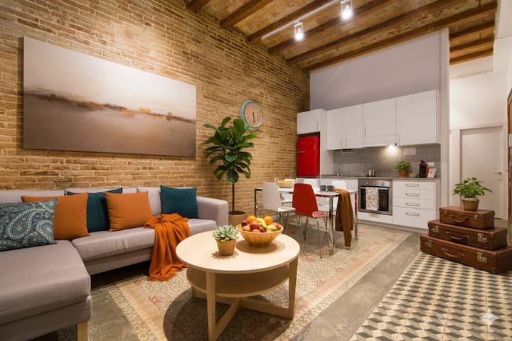 Happy Nice 12 Bedr Group Flat Pl Espanya 24 People - Barcellona