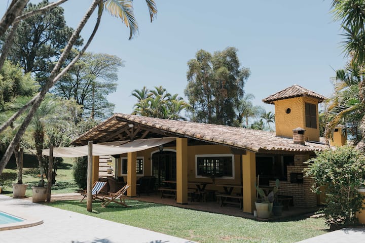 Charmosa Casa De Campo 1h De Sp | Wi-fi Starlink - Itupeva