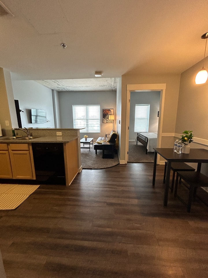 Chic City Apt W/ Parking &Canal View Roofdeck - Indiana (State)
