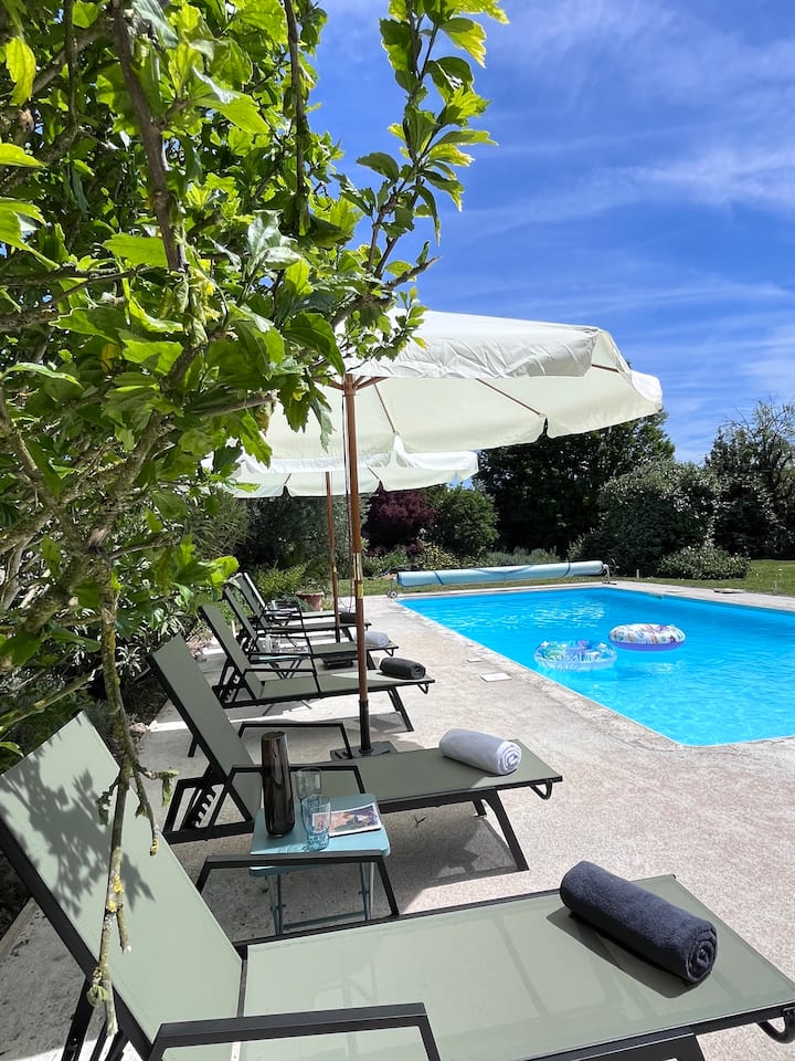 Chambre Catherine-maison D'hôtes Le Clos Gabrielle - Châtellerault
