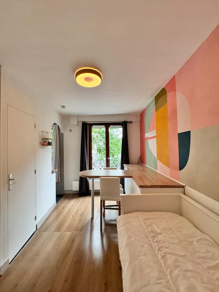 Charmant Studio 11e Bd Du Temple - Paris 19e Arrondissement