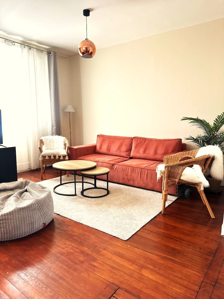 Cosy Appart 15mn Paris & Cdg, 8mn Stade De France - Le Blanc-Mesnil