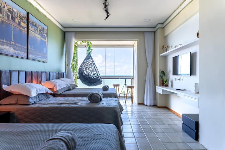 Apartamento/flat Alto Padrão Praia De Piedade - Pernambuco