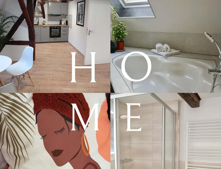 Wohlfühl-oase In Der Altstadt Mit Xxl Tv & Wanne - Delitzsch