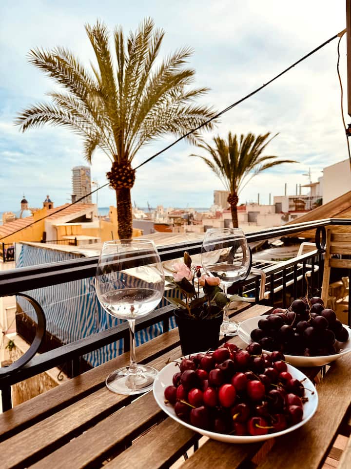 Centro Sea View Barrio Santa Cruz Casco - Alicante