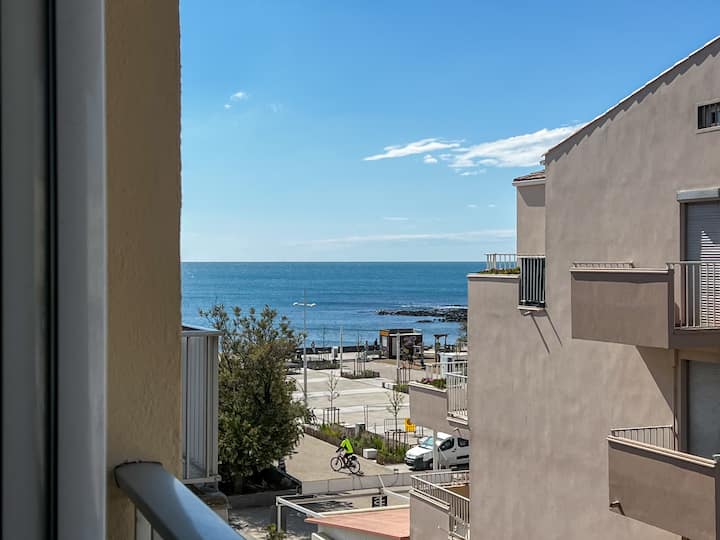 Le Lavanda - Vue Mer, Plage Du Môle, Cap D'agde - Marseillan