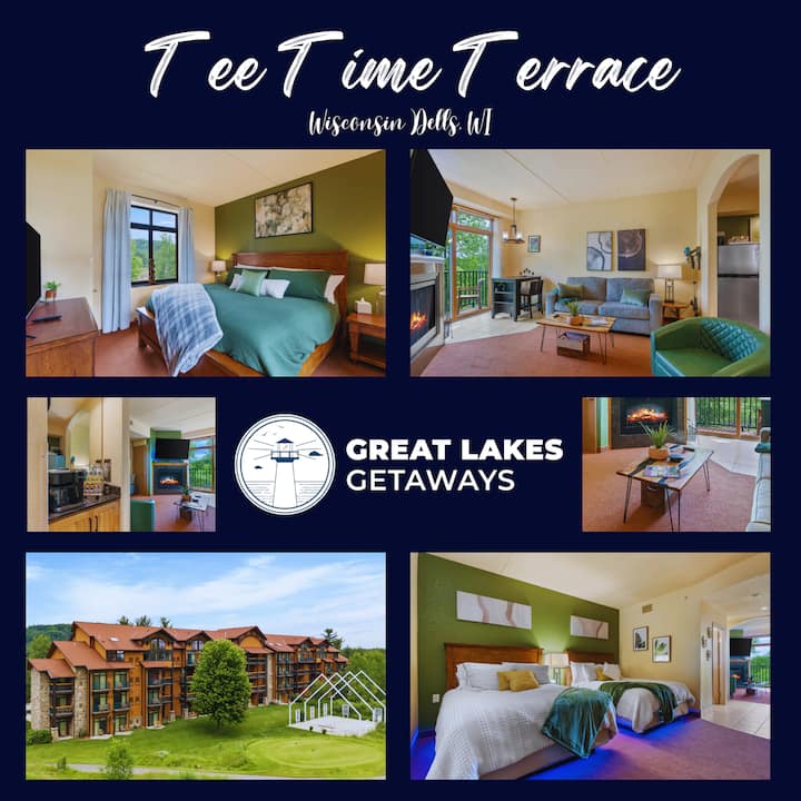 Tee Time Terrace | Cozy Fam Condo Near Attractions - Wisconsin Dells, WI