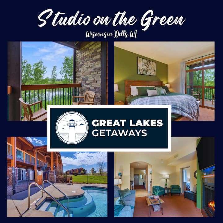 Studio On Green - Walk To Attractions | Waterpark - Wisconsin Dells, WI