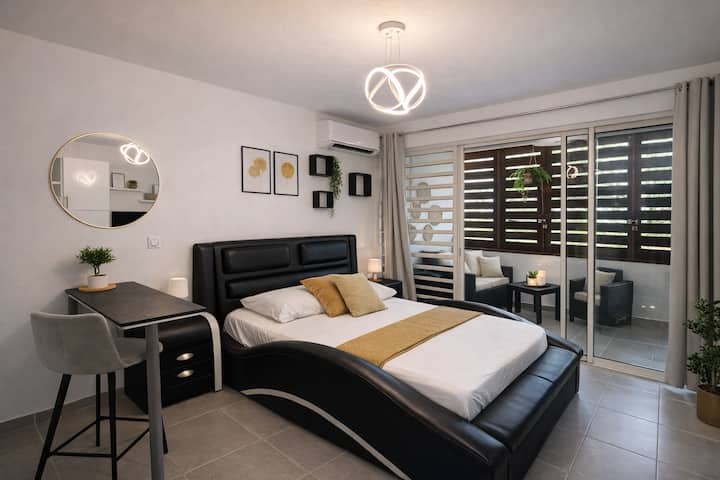 Studio Cosy Terrasse + Parking Autonome - Cayenne