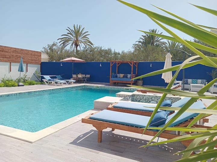 Villa Majorelle à Tezdaine - Djerba