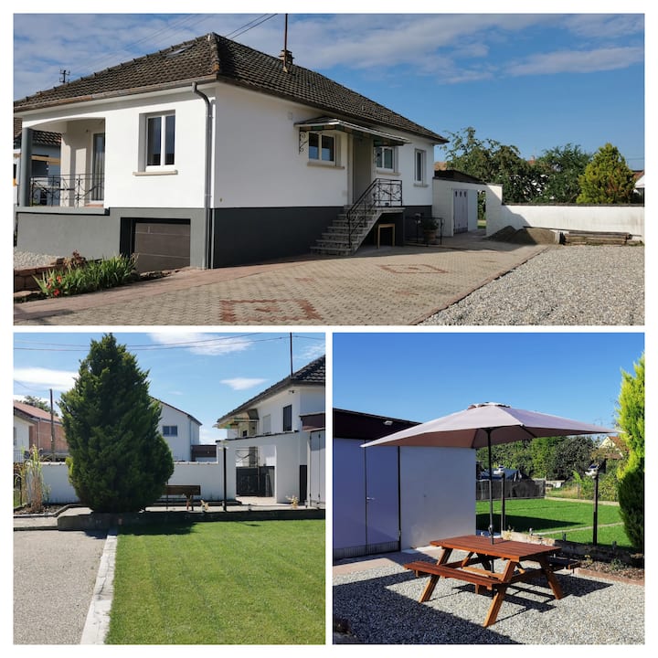 Maison Avec Jardin Europa-park, Strasbourg, Colmar - Rhinau