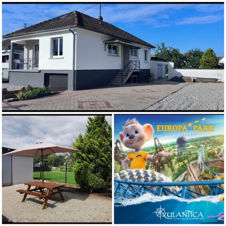 Maison Avec Jardin Europa-park, Strasbourg, Colmar - Rhinau