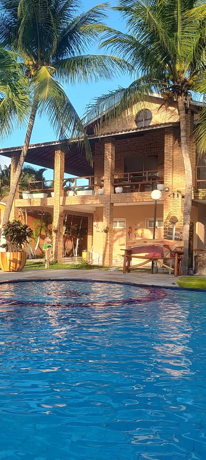 Loft Rústico Com Vista Para A Piscina | Garagem - Aquiraz