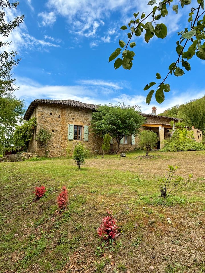 Gites La Métairie Basse Dordogne- 18 Personnes - Loire