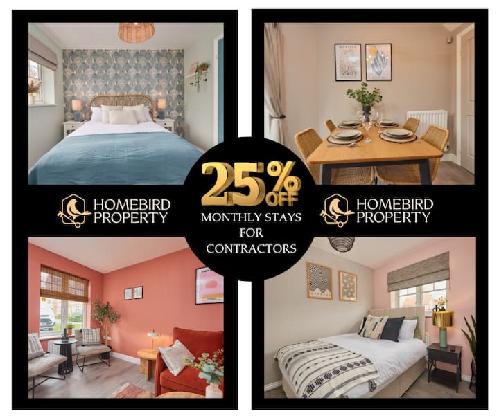 10%off Weekly Stays | Luxury Stay |Private Parking - Leeds