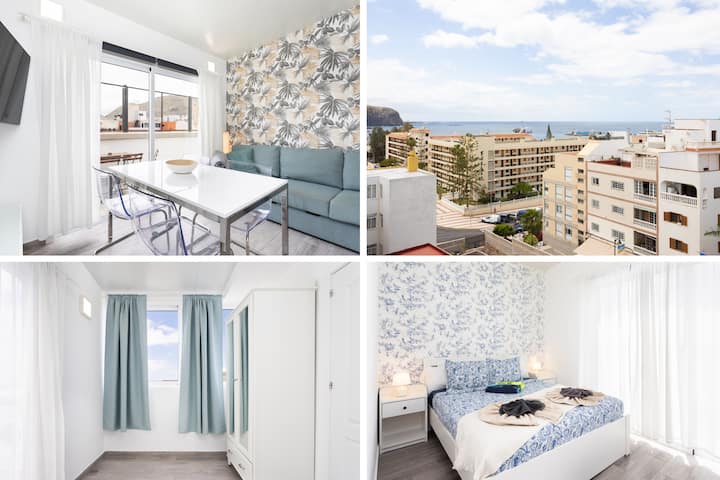 Central Penthouse Sea View I 2 Bdr I 3 Min Beach - Playa de las Américas